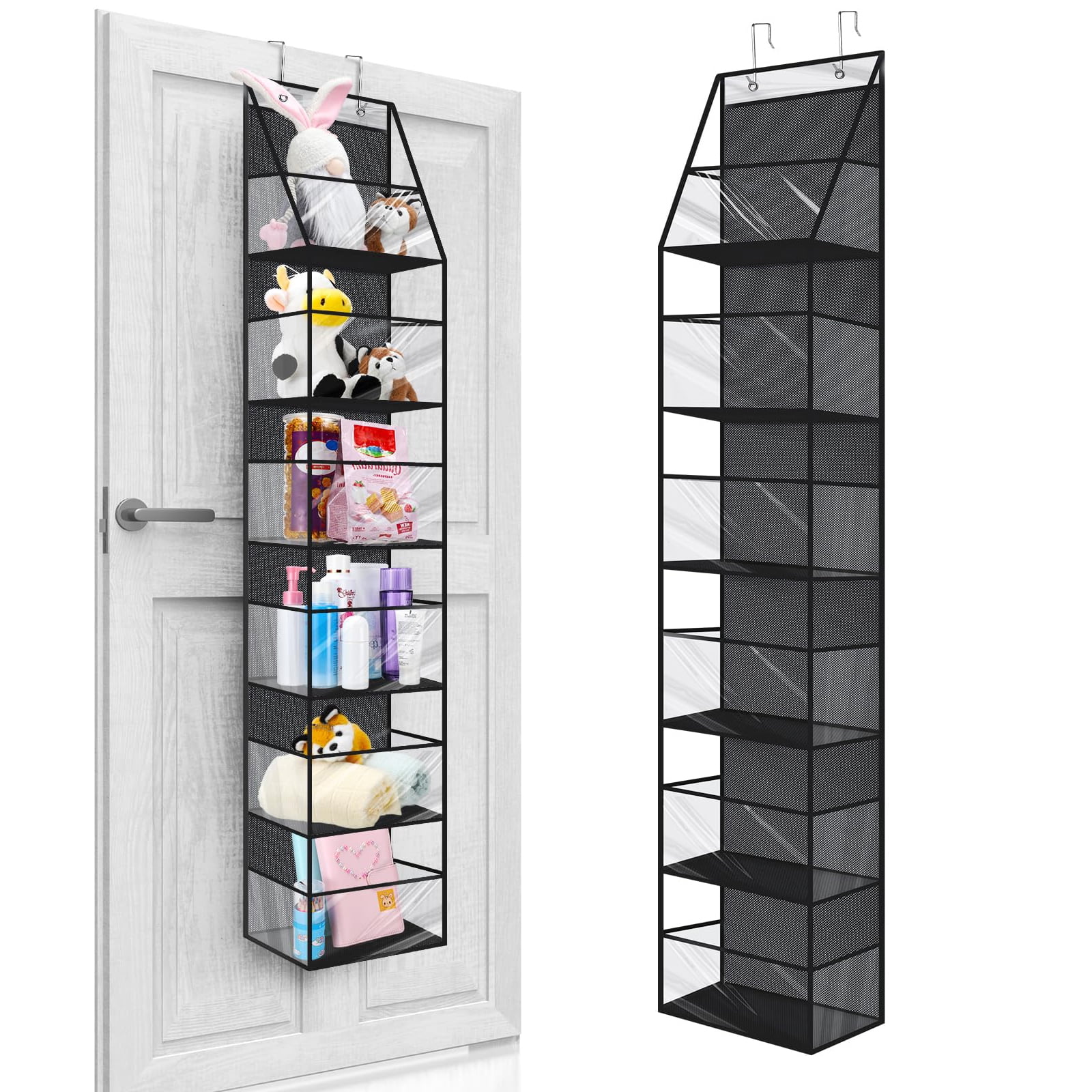 Over The Door Hanging Pantry Organizer, 6 Tier Over the Door Cabinet ...