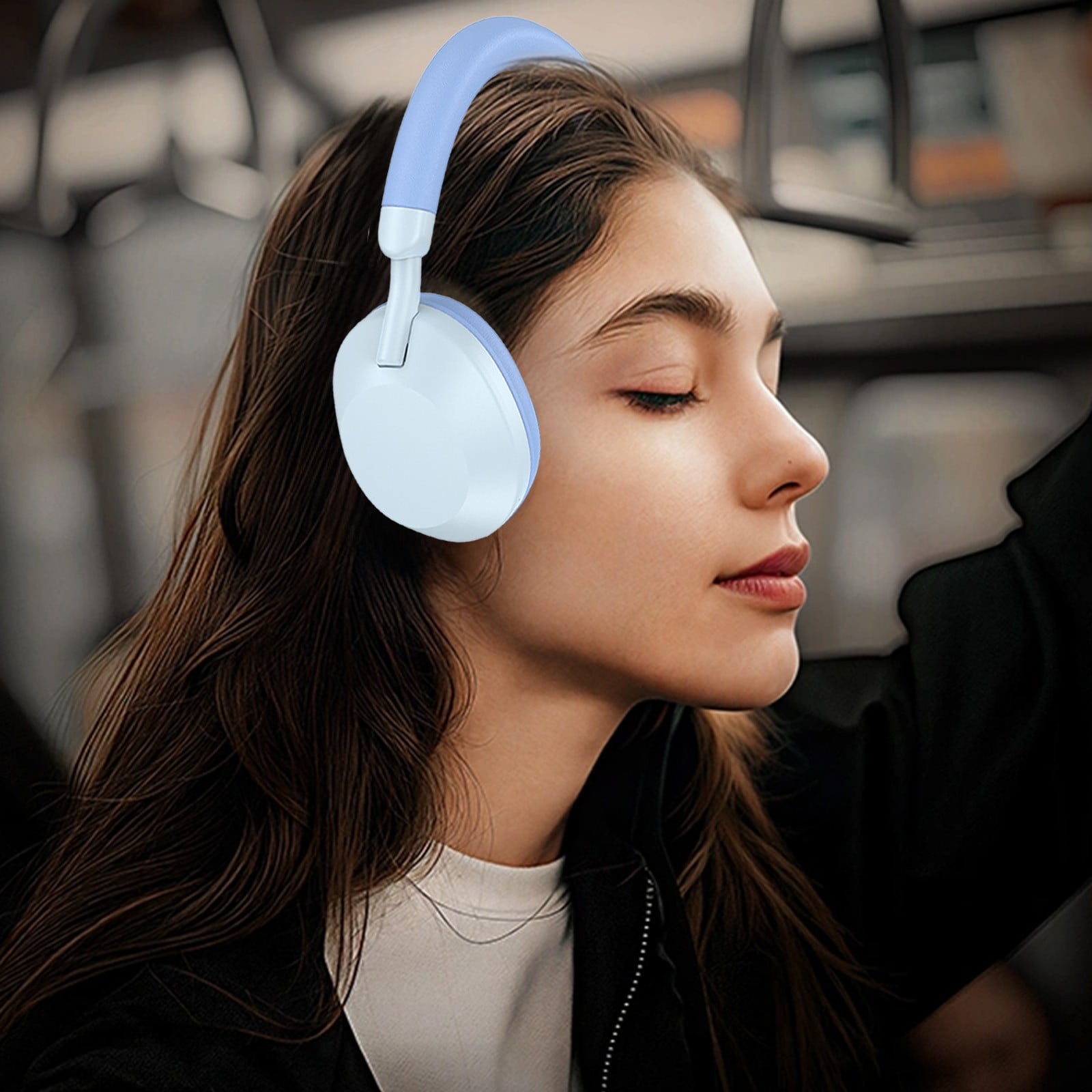 Over Ear Bluetooth Headphones High Standard Looks No Sounds Leakage ...
