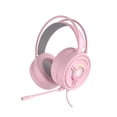 Over-Ear Gaming Headset with LED Light Microphone Wired Stereo ...