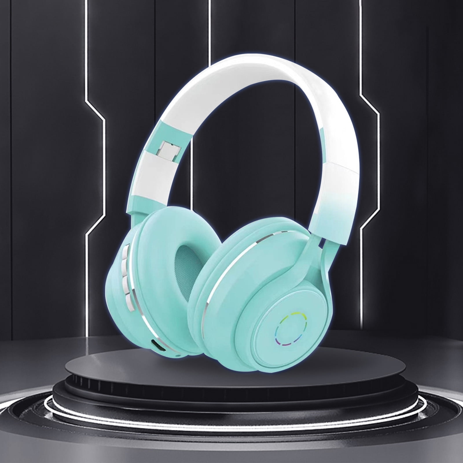 Over Ear Headphones, Hwkond Gradient High-end Large Earmuff Bluetooth ...