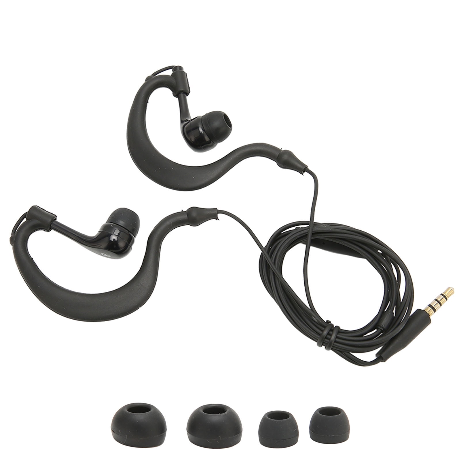 Over Ear Wired Earbuds, Comfortable Professional Noise Canceling Wired ...