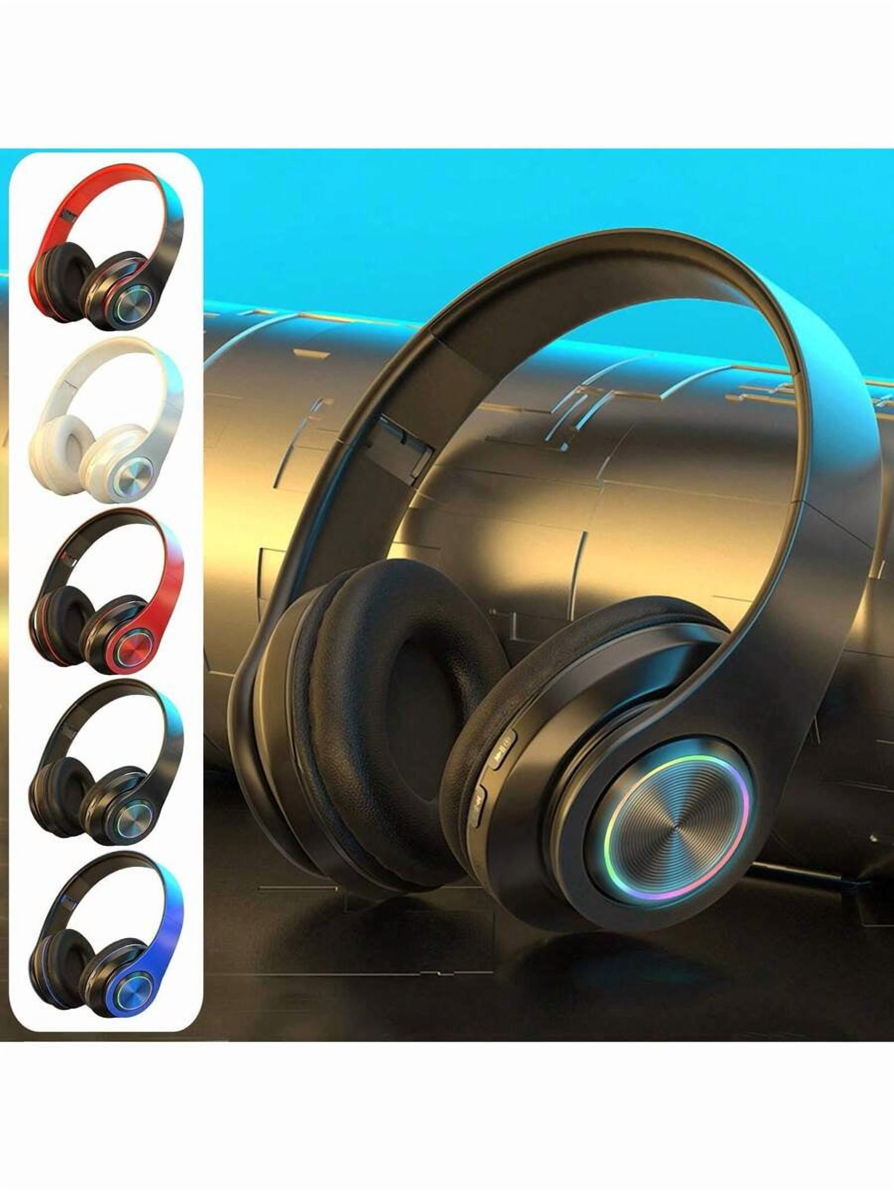 Wireless Noise Canceling Over Ear Headphones with Mic, HiFi Stereo ...