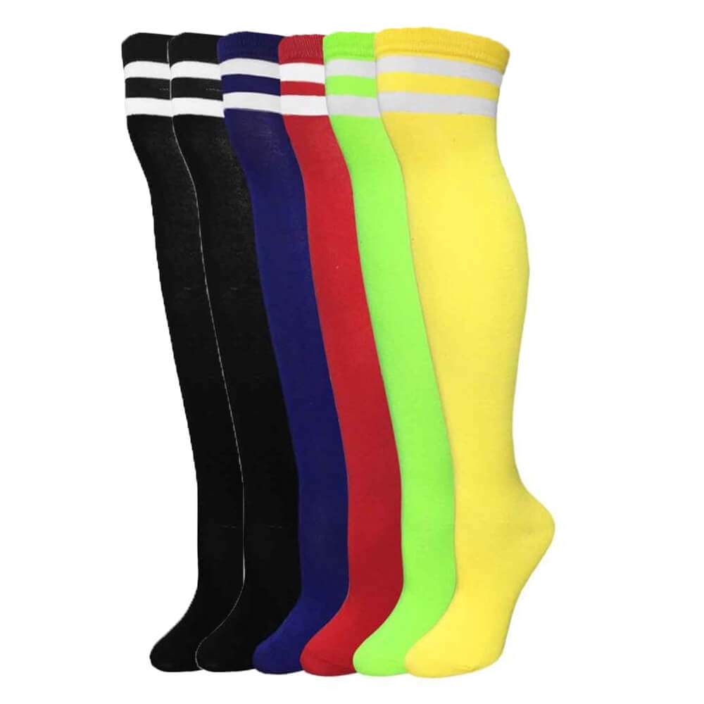 Over Knen Leg Warmer Fashion Design Cotton Thigh High Stockings Cosplay ...