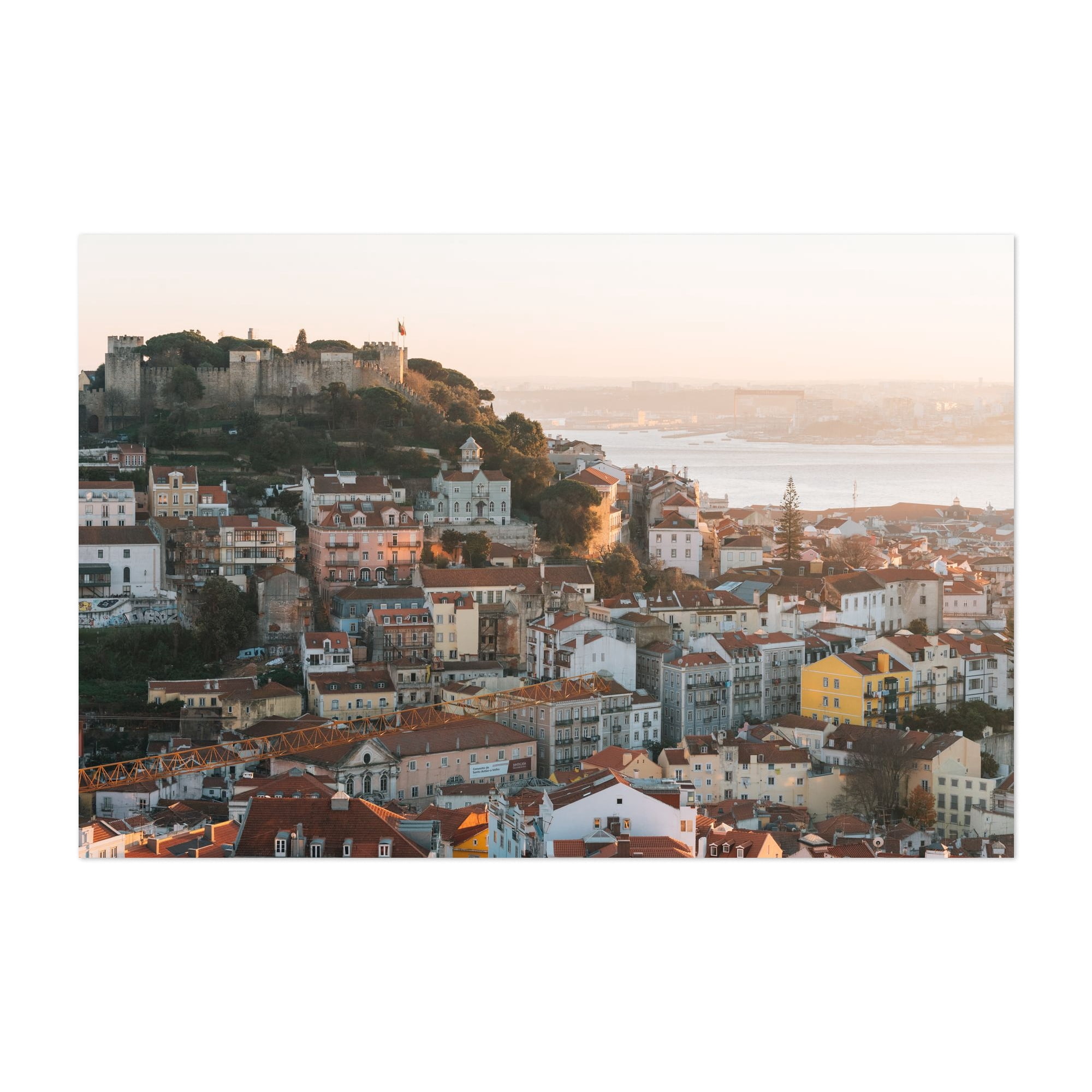 Over Lisbon 02 - Lisbon Portugal Photography Unframed Wall Art Print 8 ...