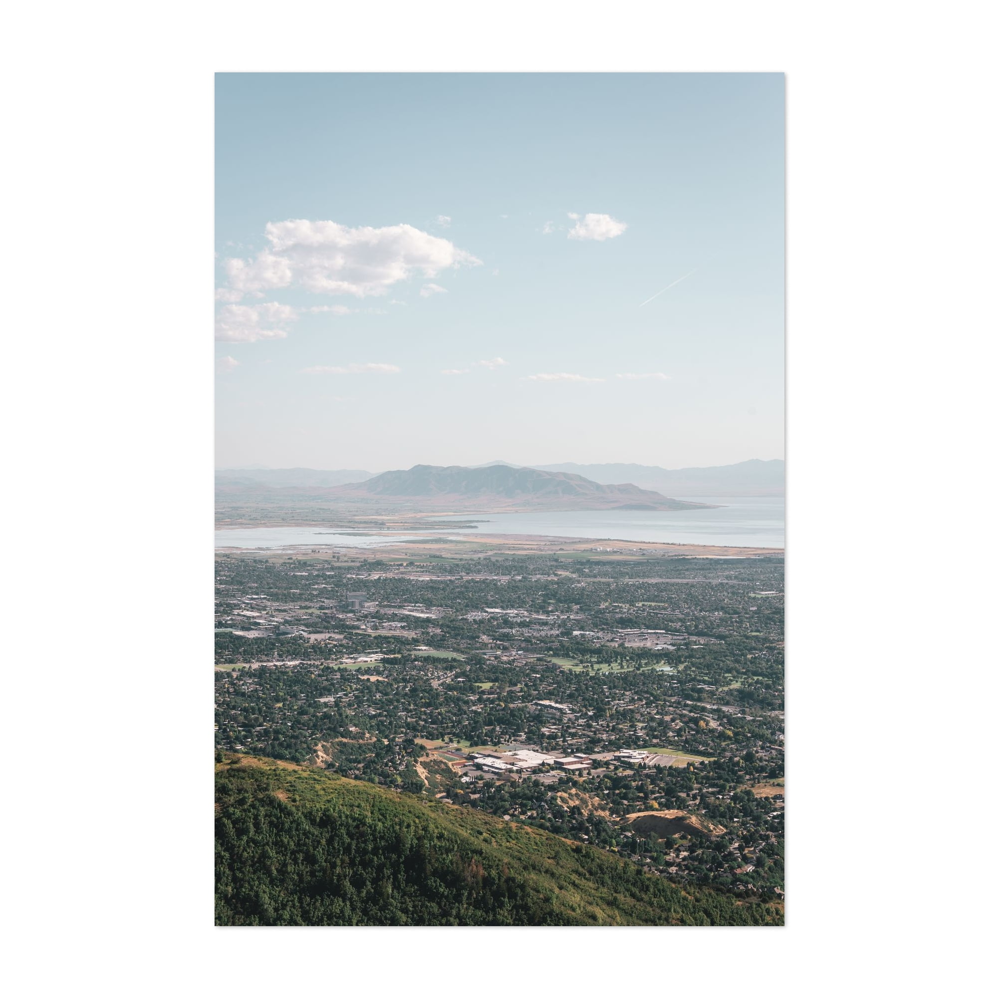Over Orem 01 - Orem Utah Photography Unframed Wall Art Print 8 x 12 ...