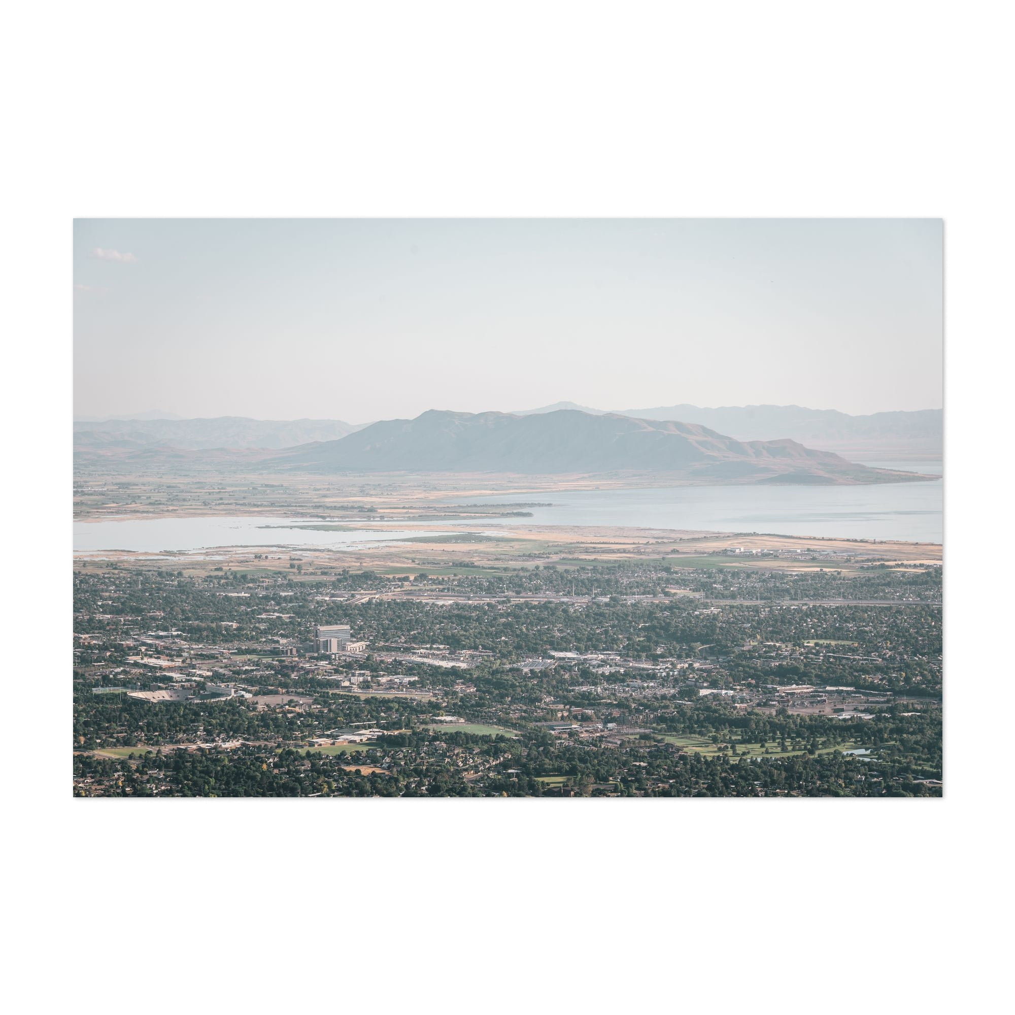 Over Orem 02 - Orem Utah Photography Unframed Wall Art Print 20 x 30 ...