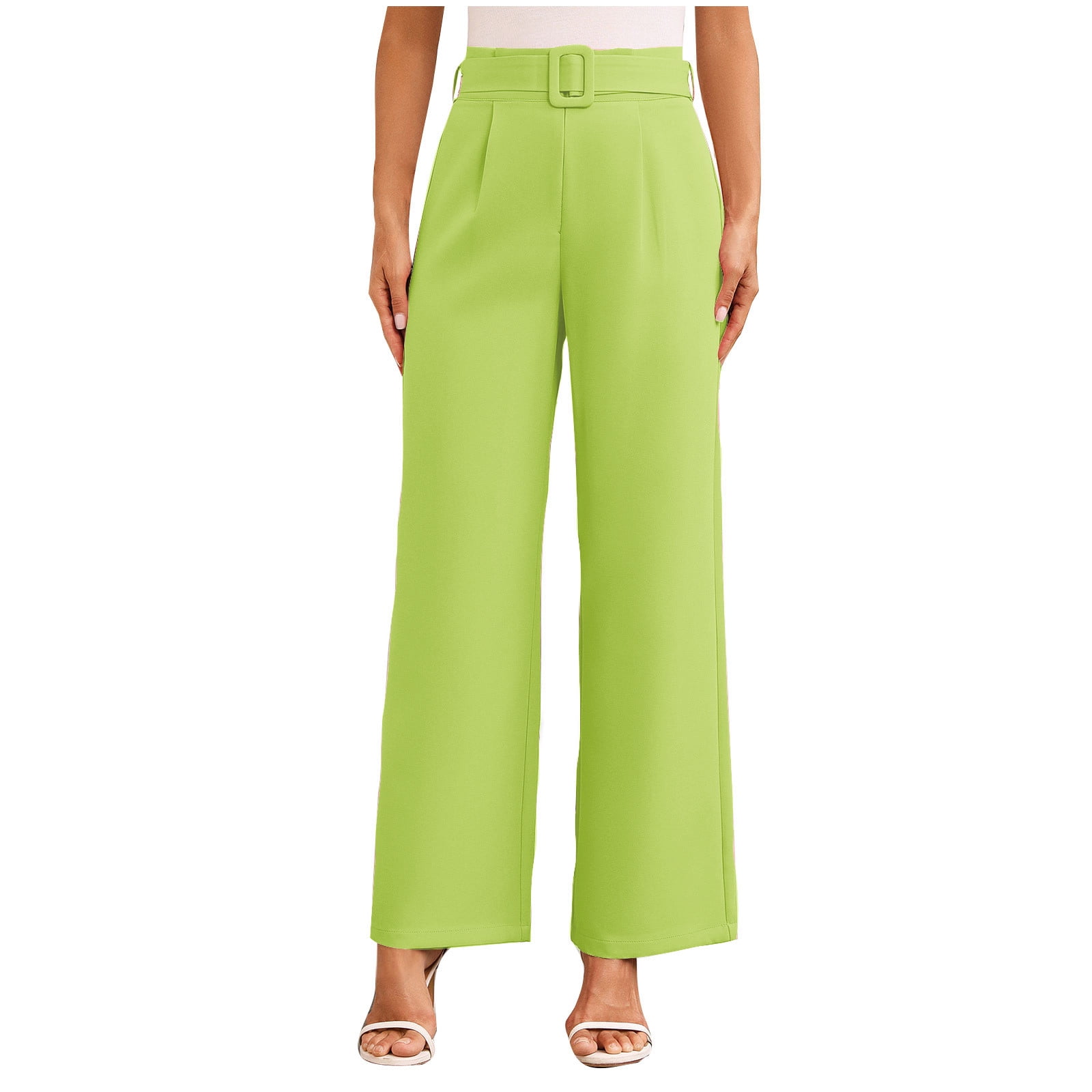 Over Size High Waisted Work Pants for Women Business Casual Outfits ...