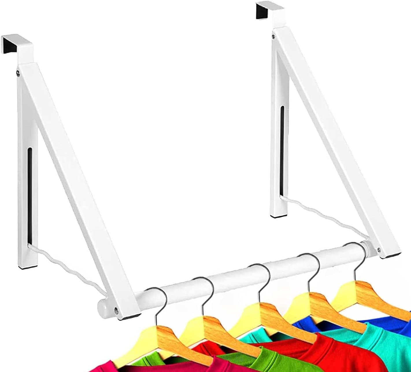 Free Shipping! Generic Heavy-Duty Over The Door Hanger Foldable Rack ...