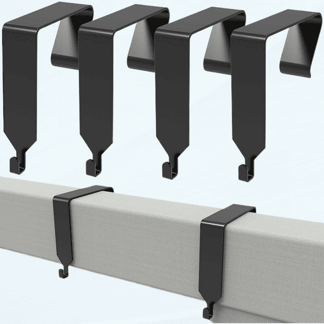 Over The Door Hook Office Cubicle Hangers, Set of 4, Universal ...