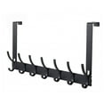 Hook Behind the Door, Over The Door Hooks, Door Hanger with 7 Double ...