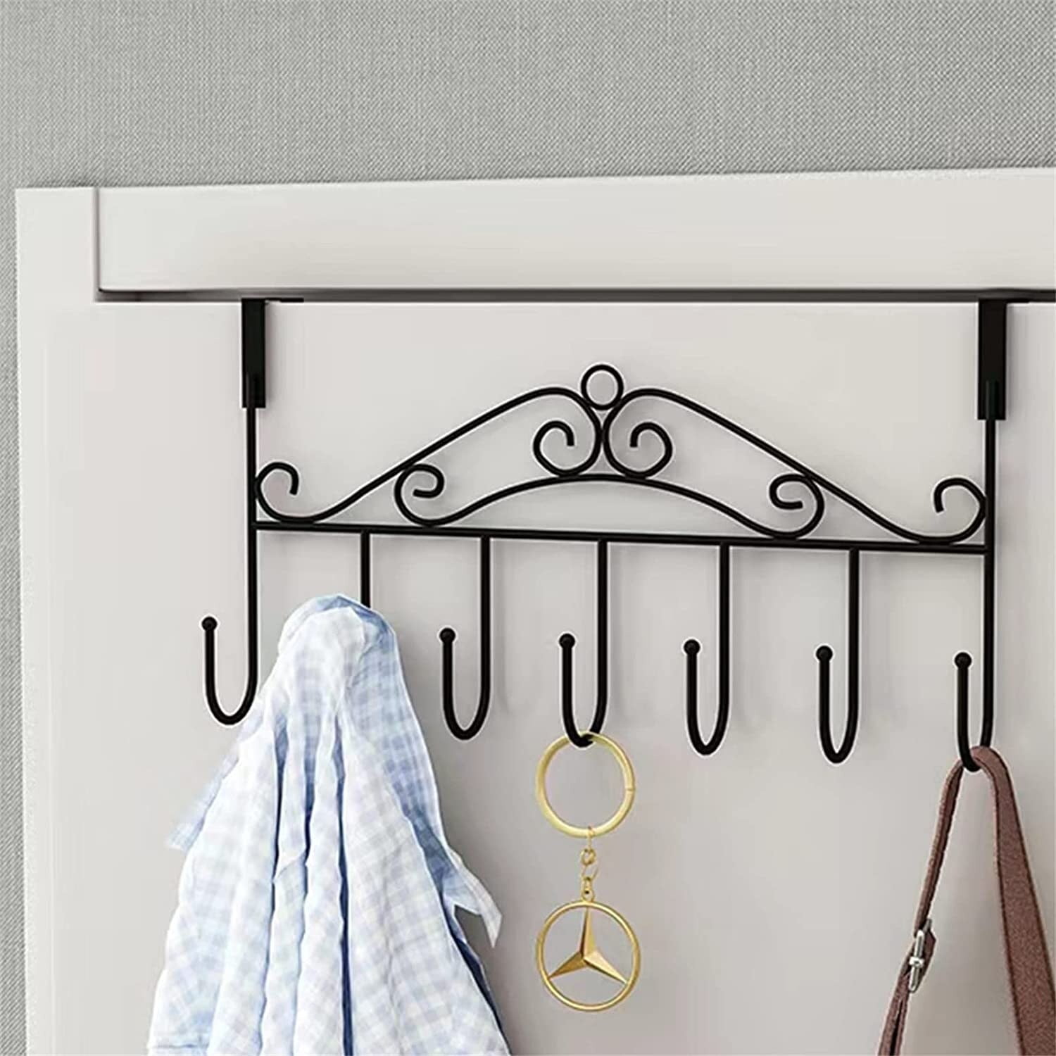 Over The Door Hooks Hanger 4PCS - Walmart.com