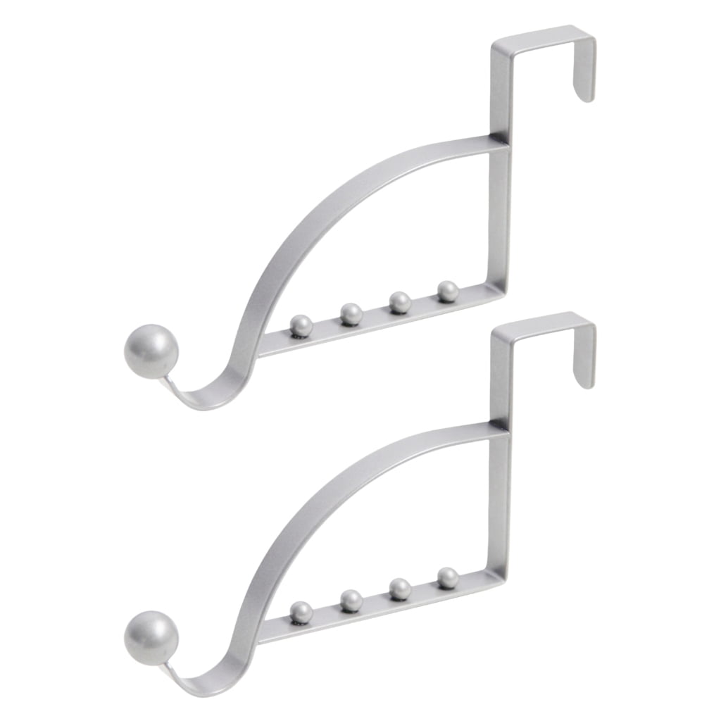 Over The Door Hooks Hanger Multi Hanging Storage Organizers Valet Hooks ...