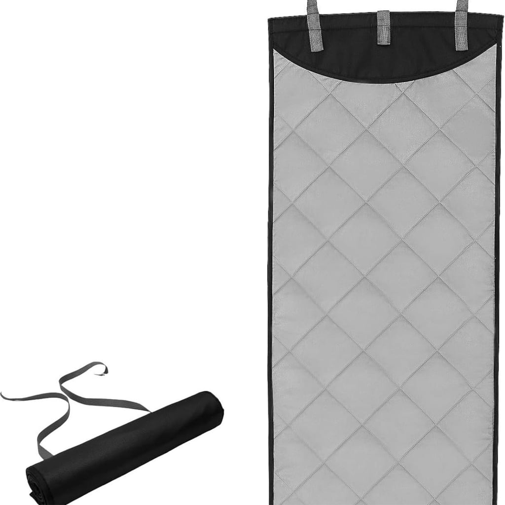 Over The Door Ironing Board Vertical Clothes Steamer Pad Heat Resistant ...