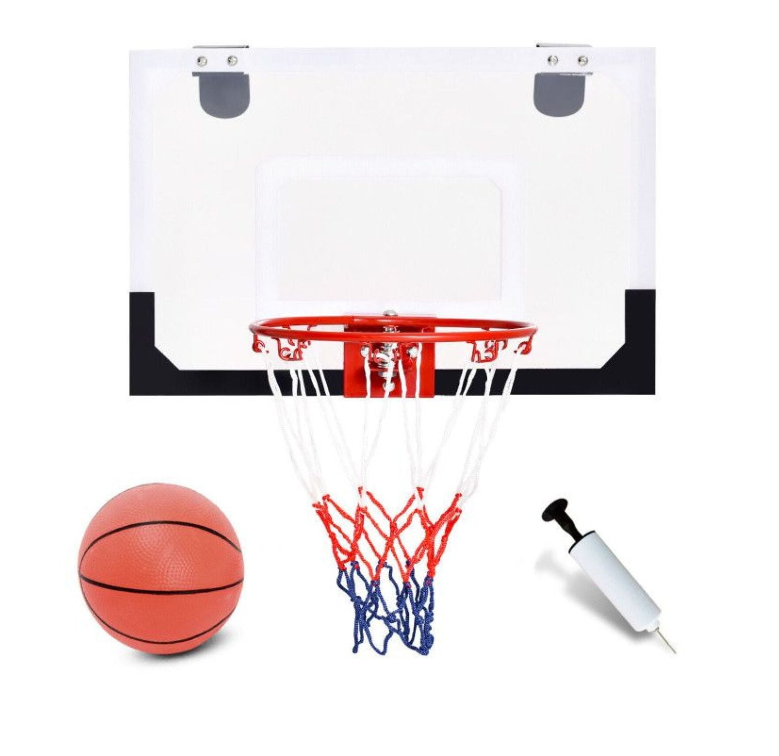 Over-The-Door Mini Basketball Hoop Includes Basketball and 2 Nets As ...