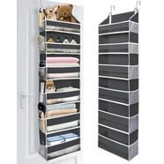 MISSLO Over the Door Hanging Storage Organizer for Closet Bathroom ...
