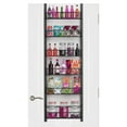Over The Door Pantry Organizer: A 6-Tier Black Kitchen Must-Have For ...