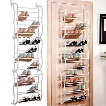 Simplify 26-Shelf Over the Door Shoe Rack - Walmart.com