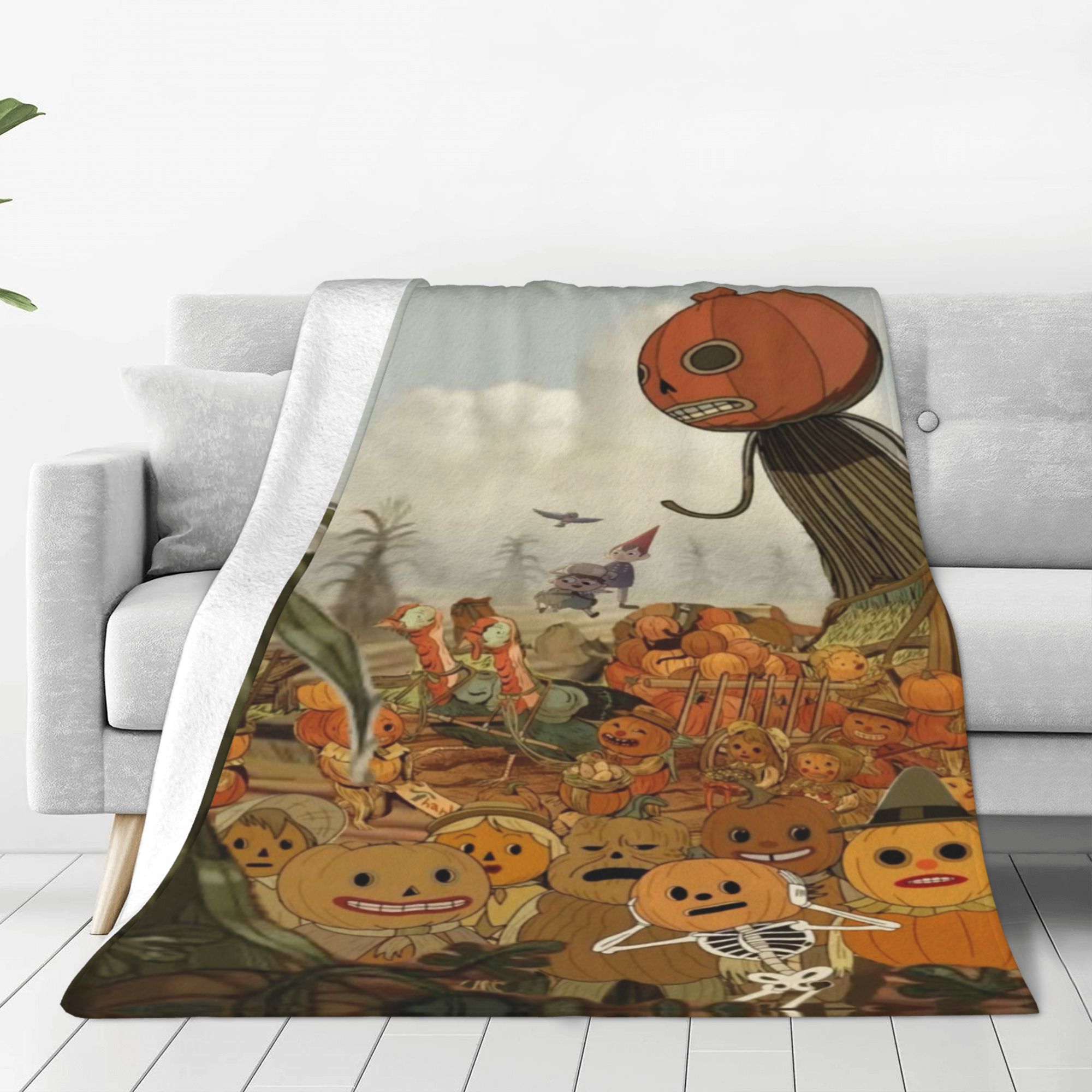 Over The Garden Wall Throw Blanket Soft Plush Travel Blanket For ...