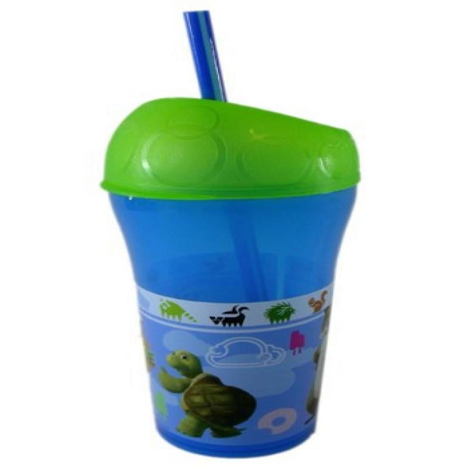 Over The Hedge Woodland Animals Drinkware Bottle with straw - Walmart.com