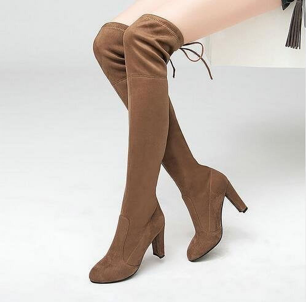 Over The Knee Women Boots Botas Mujer Invierno 2023 New In Stretch ...