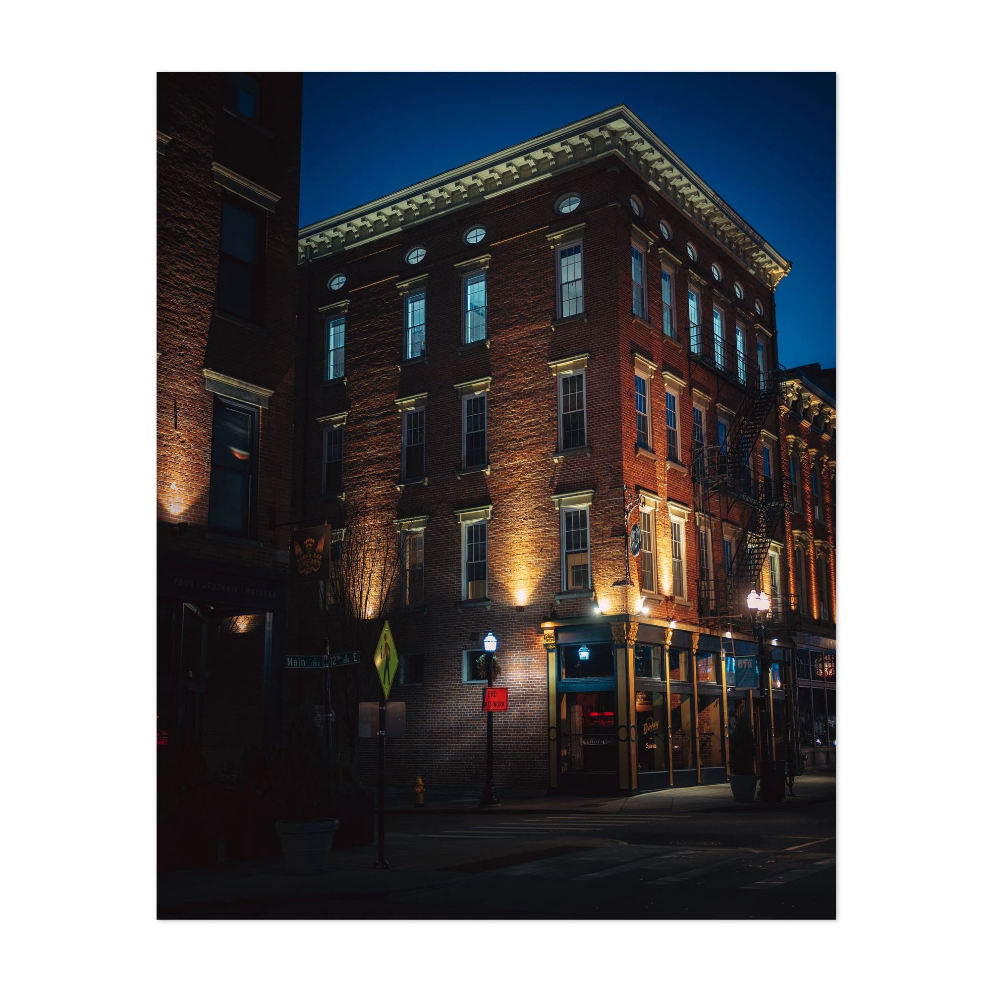 Over-The-Rhine at night, Cincinnati - Cincinnati Ohio Photography ...