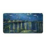 Over The Rhone Aluminum License Plate| License Plate 12" X 6" Fits Any ...