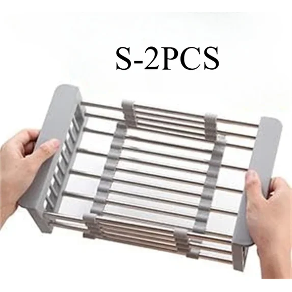 Over The Sink Dish Drying Rack Expandable Over Sink Grill Telescopic ...