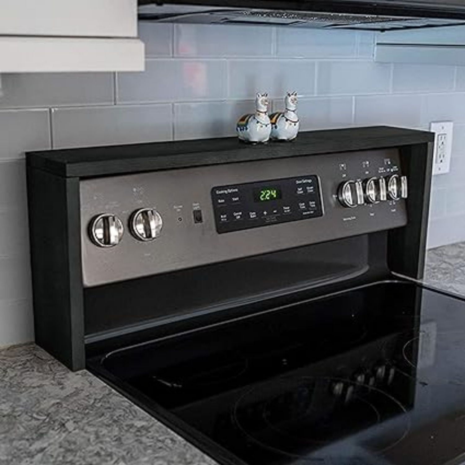 Over The Stove Spice Rack Shelf, Stove Top for Kitchen, 5.5 Inch Width ...