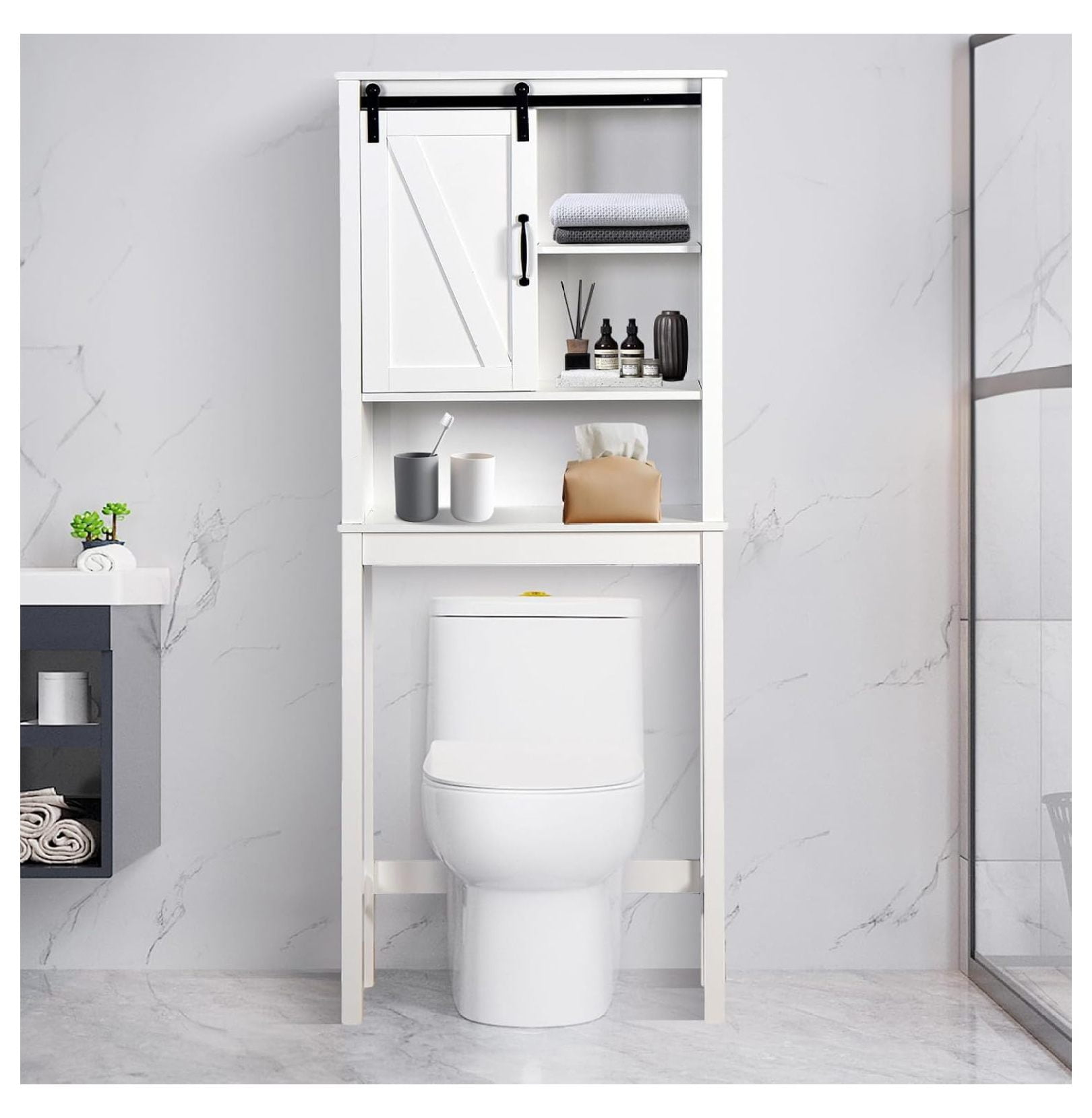 Over The Toilet Cabinet, Bathroom Storage Cabinet Over Toilet, Above ...