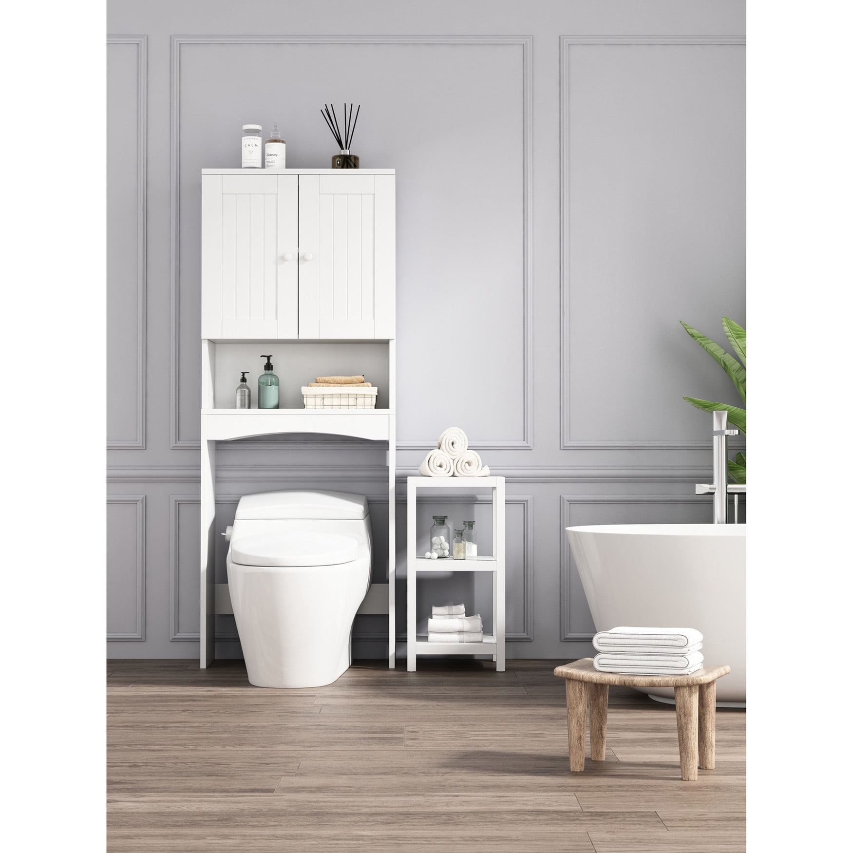 Over-The-Toilet Organizer Shelf | Enhance Bathroom Storage Function ...