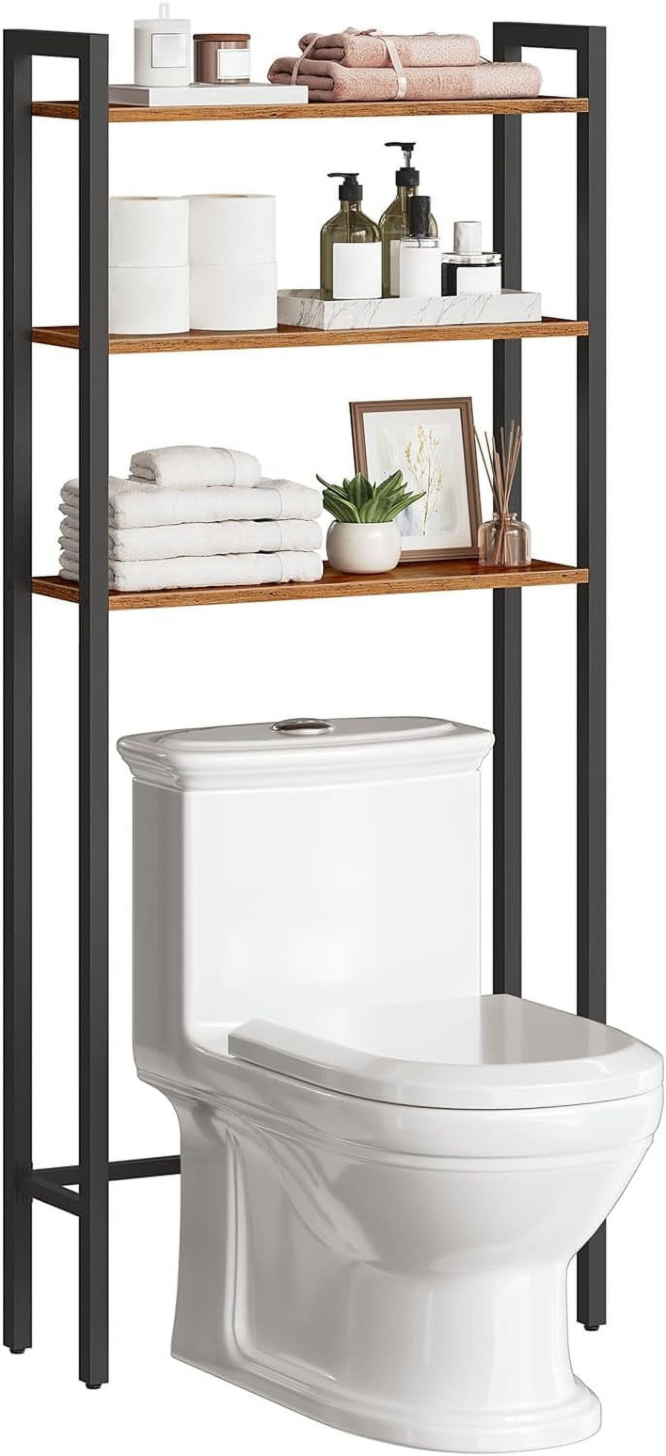 Over The Toilet Storage, 3-Tier Over Toilet Bathroom Organizer, Over ...