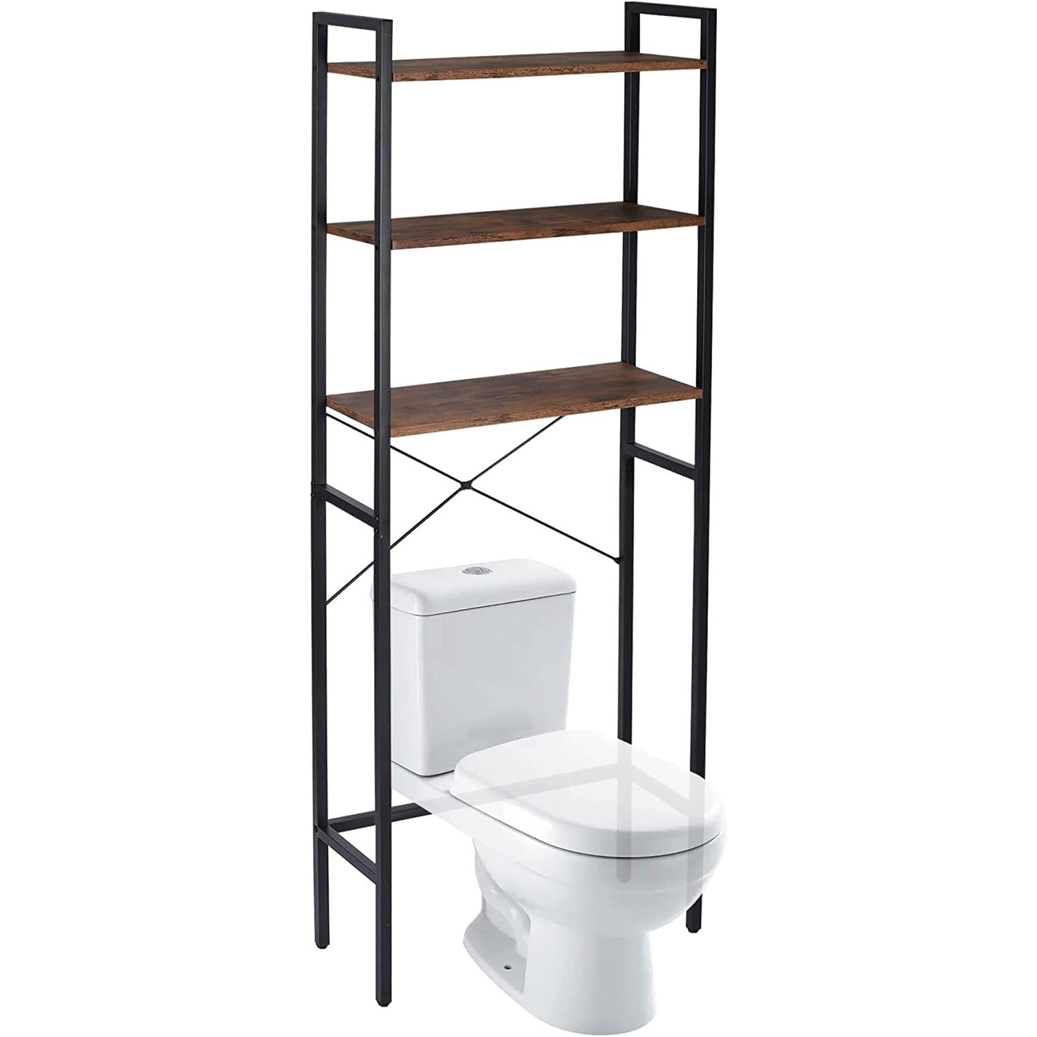 Over The Toilet Storage, 3-Tier Bathroom Space Saver Storage Organizer ...