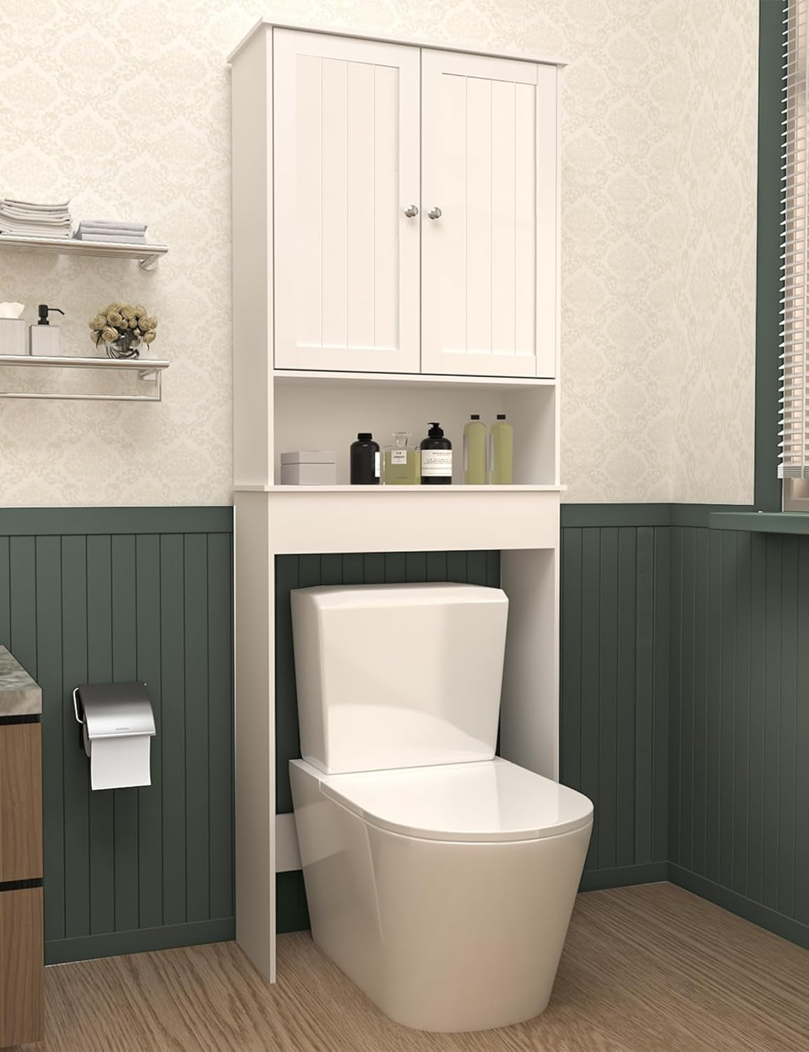 Over The Toilet Storage Cabinet, Bathroom Storage Organizer, Bathroom ...