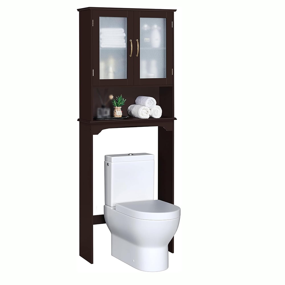 Over The Toilet Storage Cabinet, Free Standing Toilet Rack with ...