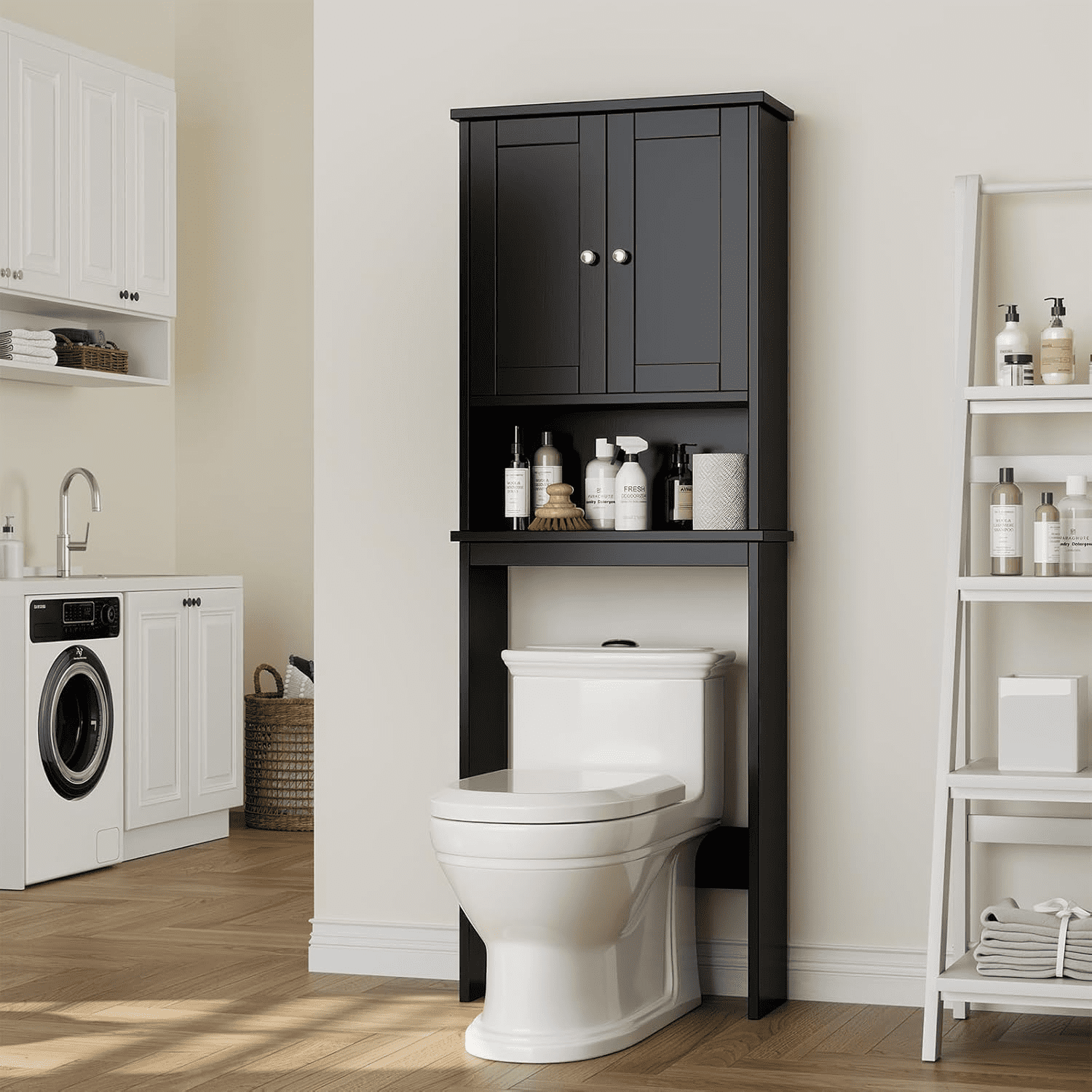 Over The Toilet Storage Cabinet for Bathroom Storage Organizer Over ...