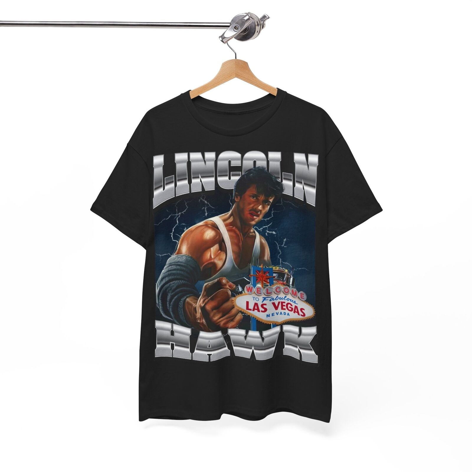 Over The Top Hawk Haulin Rocky 80s 90s Retro Tee Vintage | Stallone | T ...