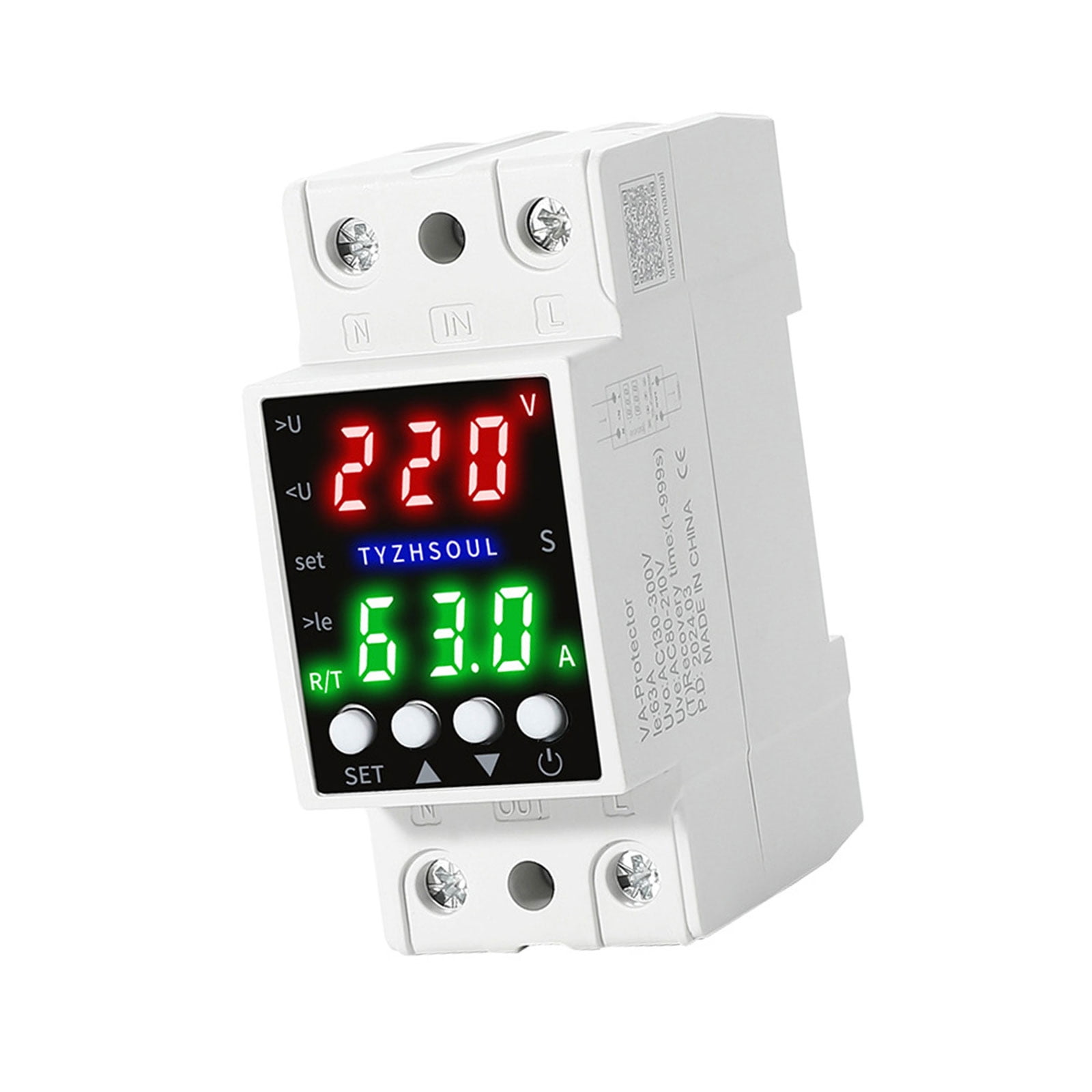 Over Voltages and Under Voltages Protective Device Intelligent Relays ...