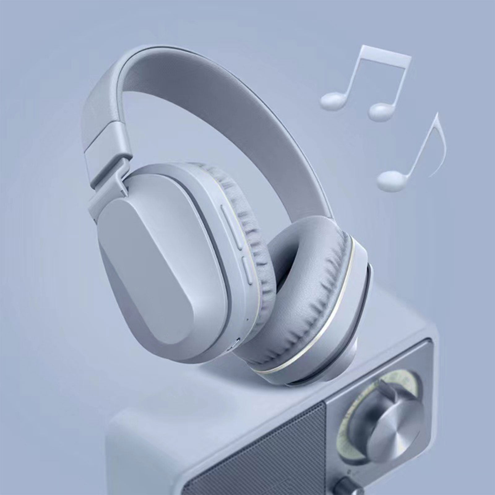 Over-ear Gaming Headset, Hwkond Bluetooth Headphones Headset Plug In ...