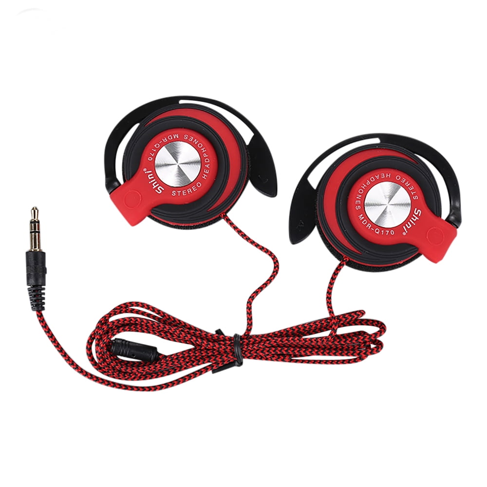 Over-ear Heavy Bass Headset Wired Headphones With Adjustable Ear Hook ...