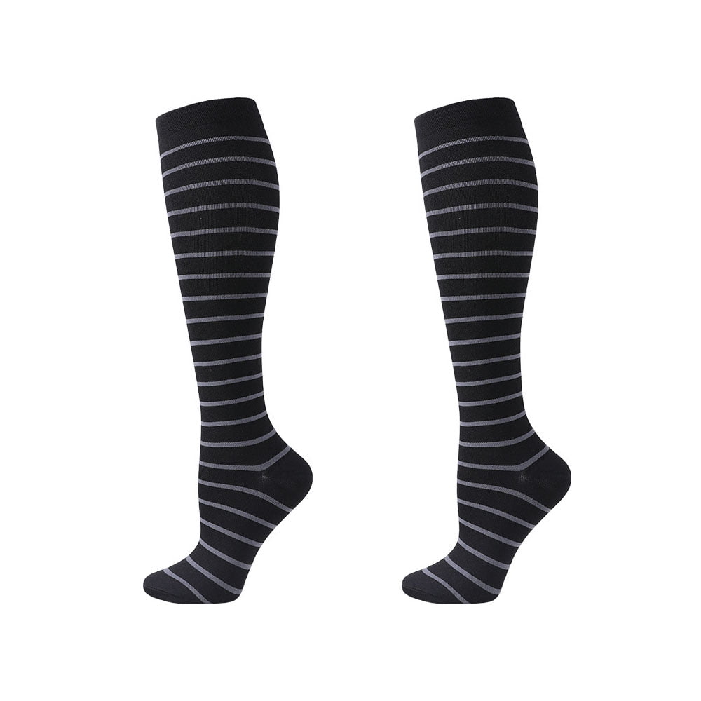 Over the Calf Sport Socks for Men and Women Moisture Wicking Tall ...