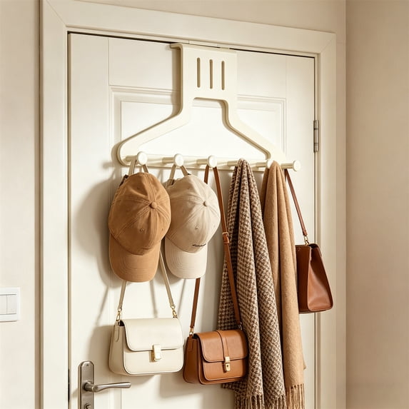 Over-the-Door Hanger Rack 2026 Entryway Hook Rack Multi-Purpose Door ...