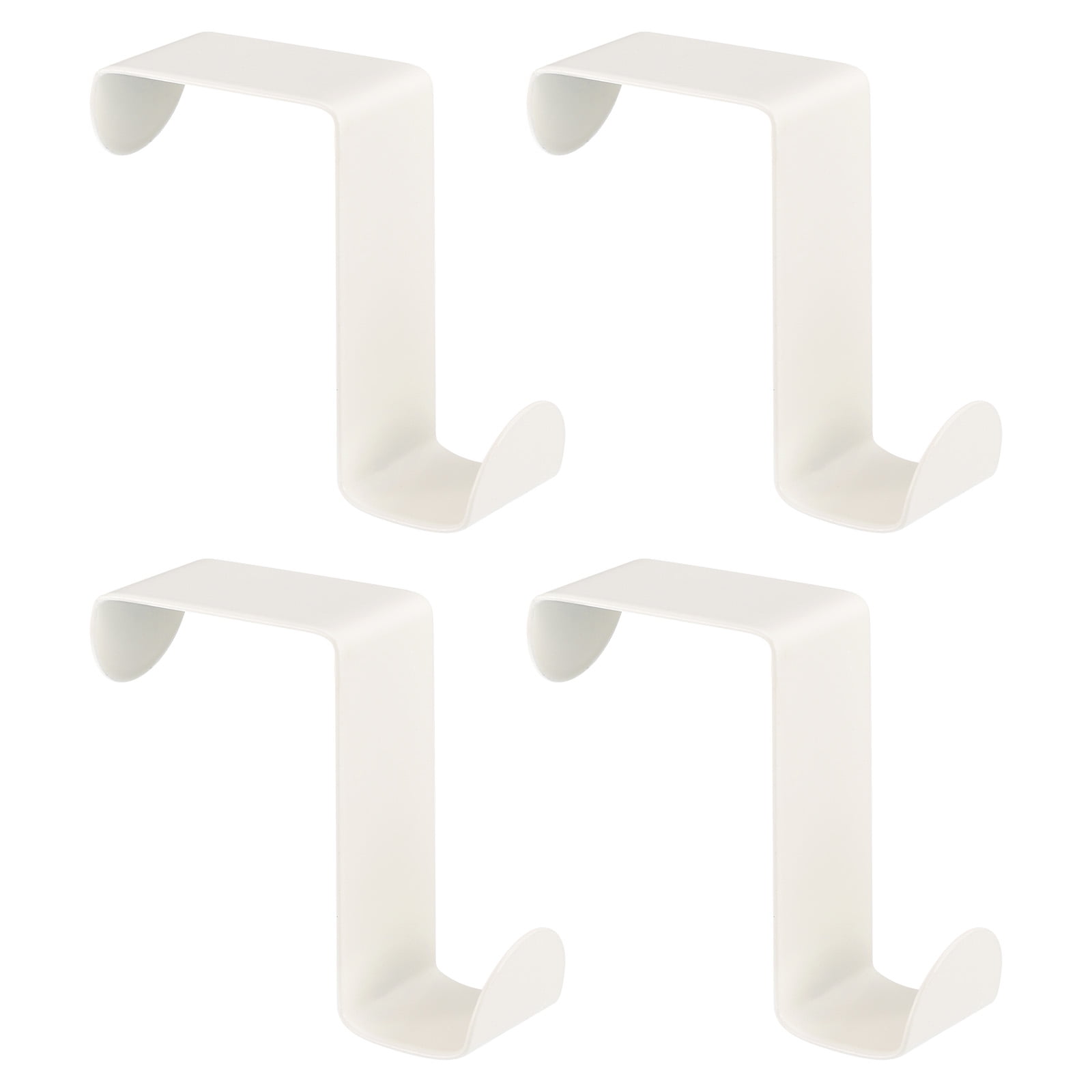 Over the Door Hooks, 4pack Stainless Steel Door Hangers Hooks, Double ...
