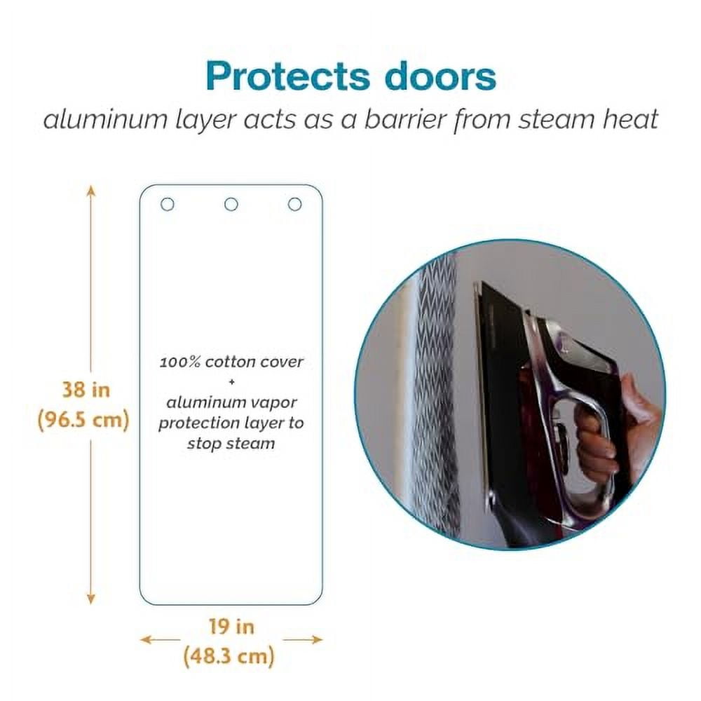 Over-the-Door Steaming Station, Clothes Steamer Station, 100% Cotton ...