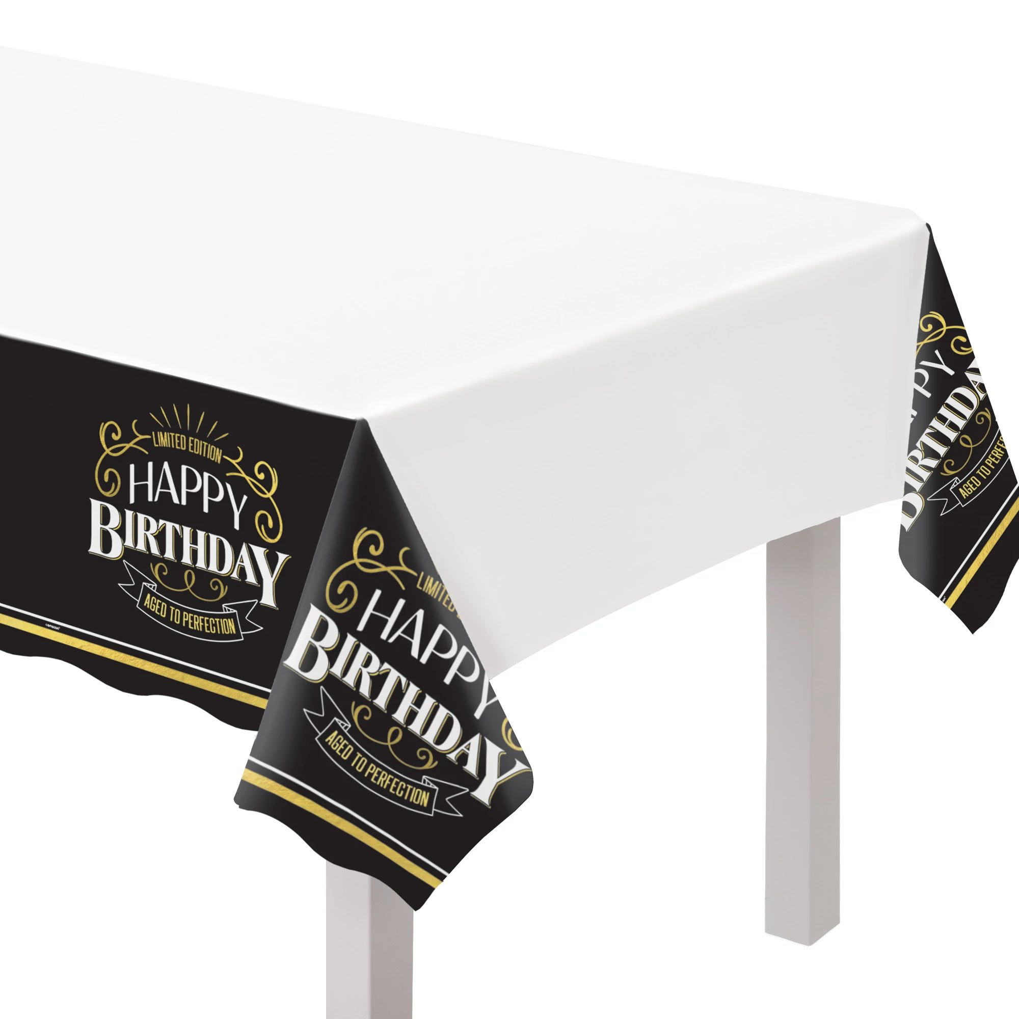 Over the Hill 'Better With Age' Plastic Tablecover (1ct) - Walmart.com