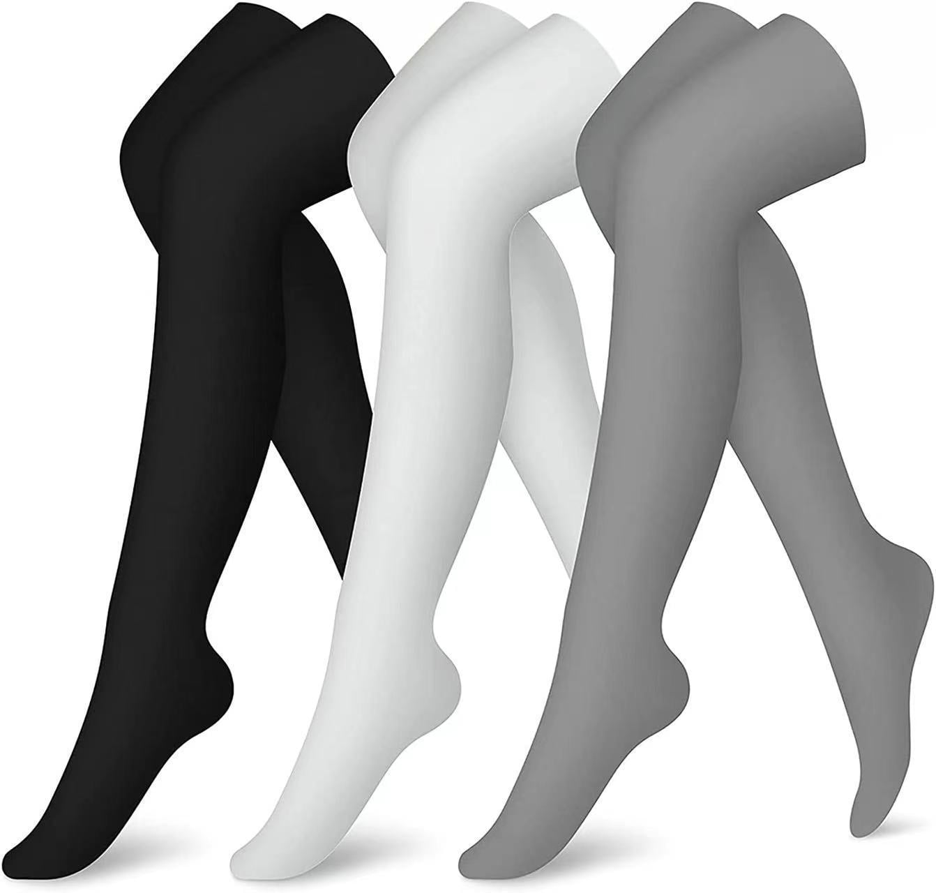 Over the Knee Compression Socks for Women Circulation Knee High 3 Pairs ...