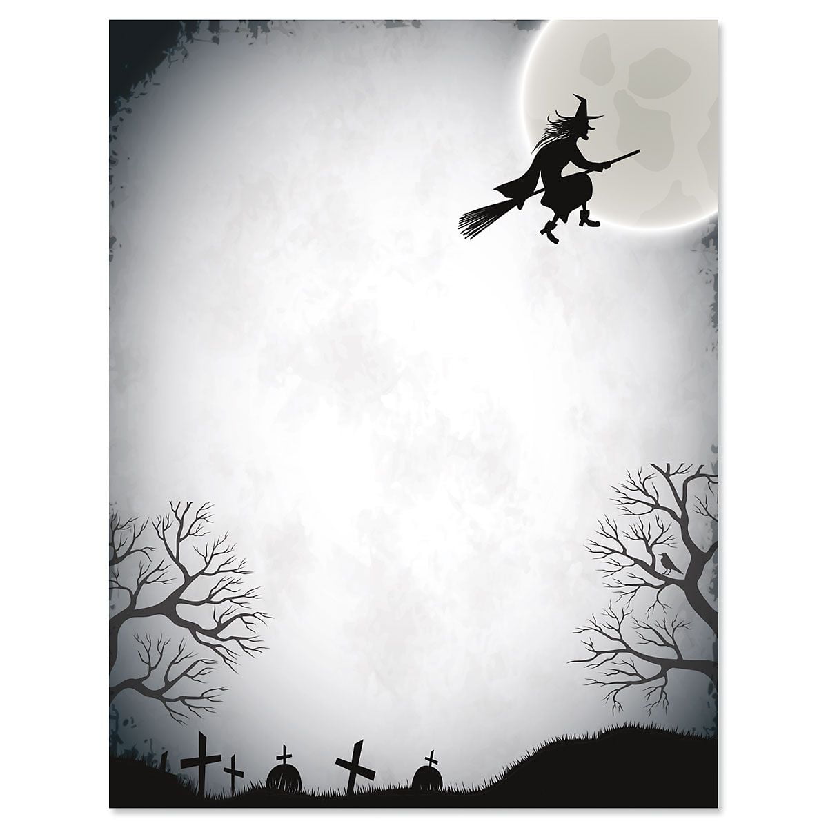 Over the Moon Halloween Letter Papers- 25 Sheets of of Holiday Letter ...