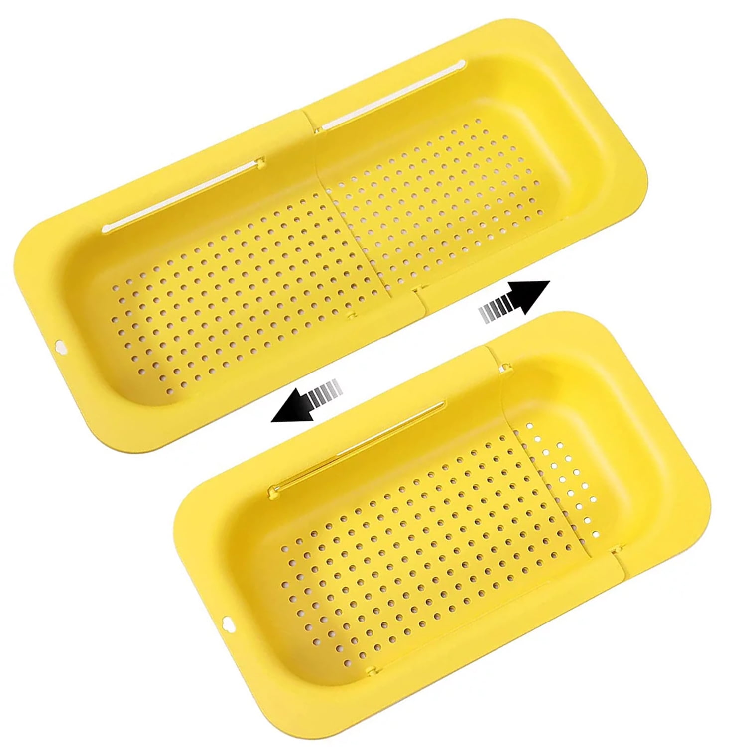 Over the Sink Colander Strainer Basket - Multifunctional Kitchen Gadget ...