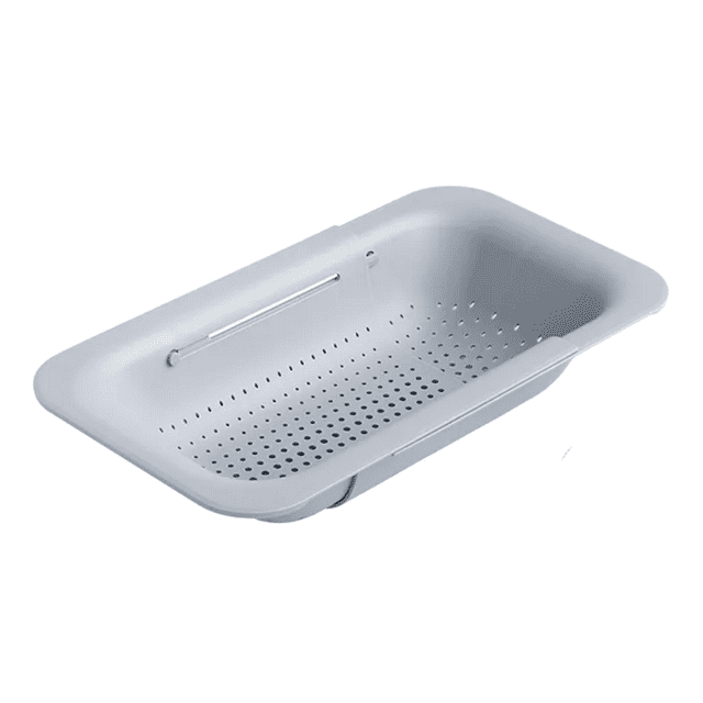 Dreamroo Adjustable Over-the-Sink Colander, Multi-Purpose Plastic ...