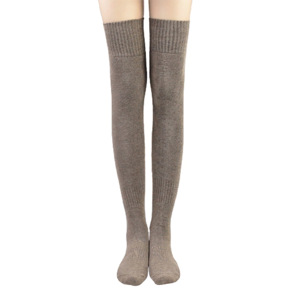Over-the-knee Thick Knitted High Socks Very Warm And Beautiful For ...