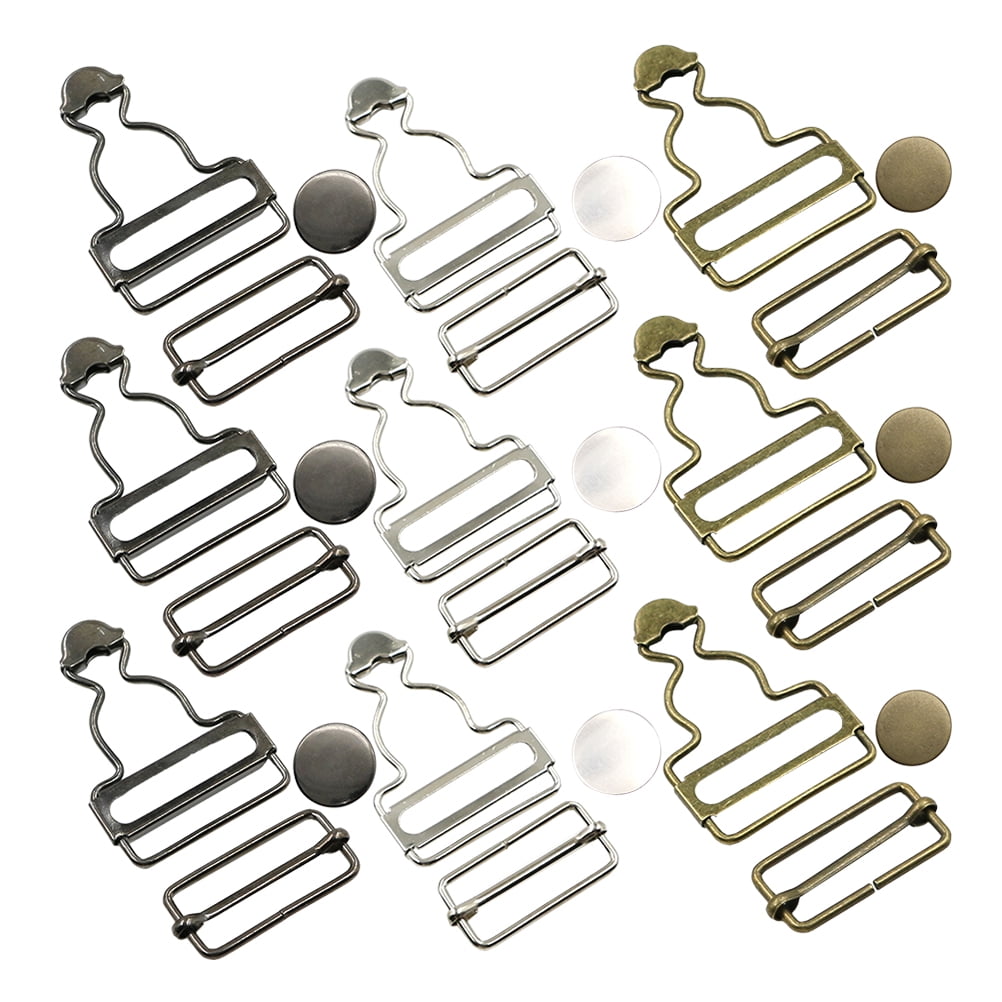 Overalls Metal Buckles Fasteners Overall Slider Adjustable Button Belt ...